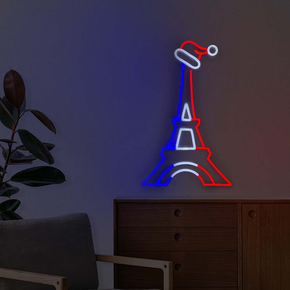 Christmas Led Lighting | Eiffel Tower Neon Sign | Wow Neon Design