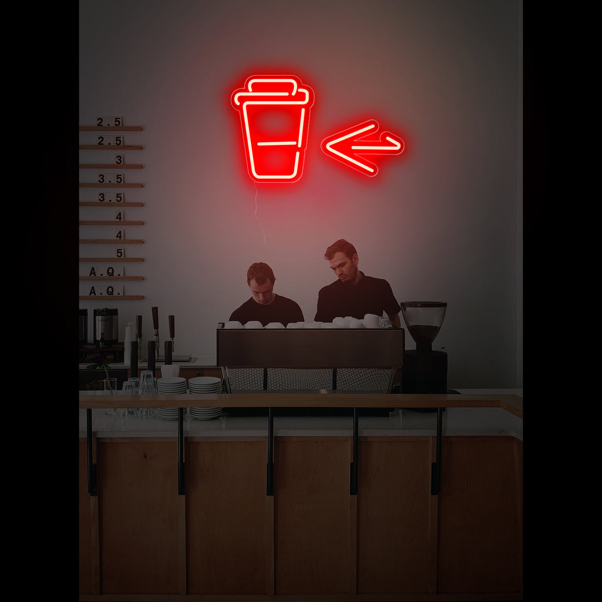 Coffee to-go Neon Sign – Wow Neon Design