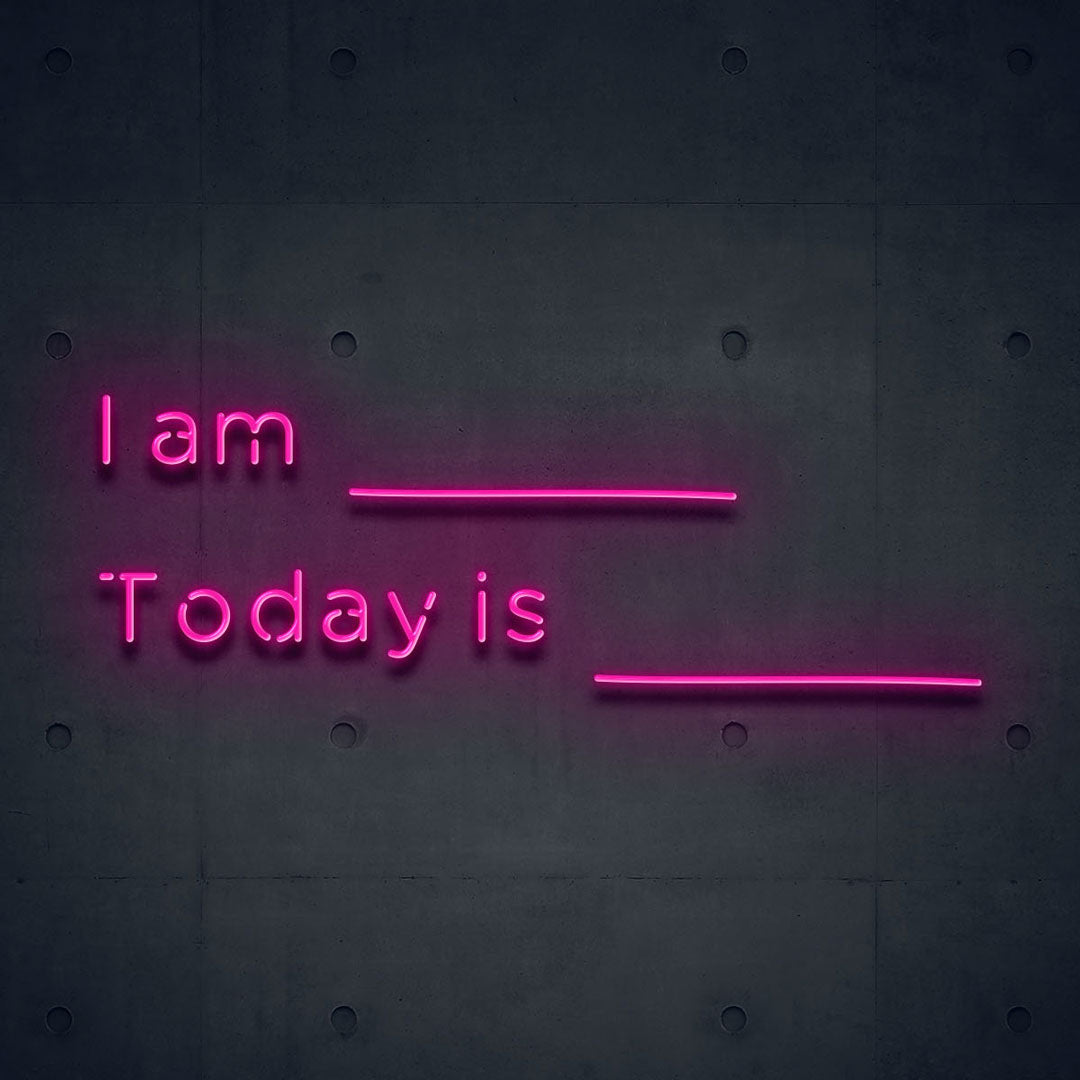 Neon Light Signs | You Define the day Neon Sign | Wow Neon – Wow Neon ...